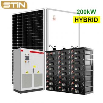 200kw Hybrid Solar Panel Solar System With Battery Back Up Suppliers ...